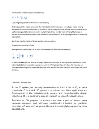 Computer graphics question for exam solved | DOCX