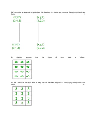 Computer graphics question for exam solved | DOCX