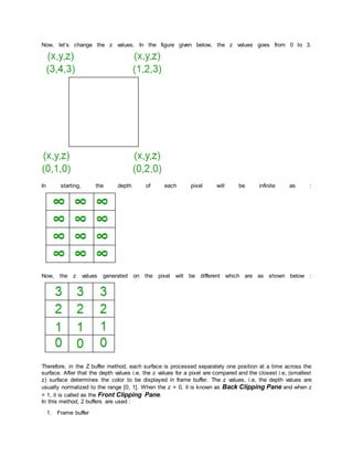 Computer graphics question for exam solved | DOCX