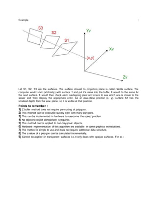 Computer graphics question for exam solved | DOCX