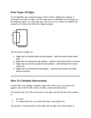 Computer graphics question for exam solved | DOCX