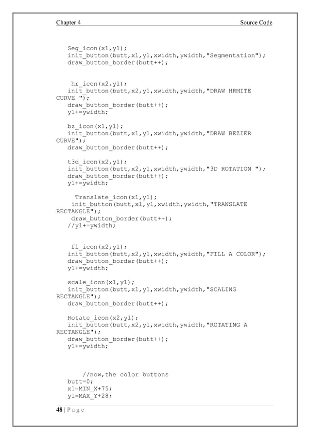 Computer graphics system project report..pdf | Graphics Software | Computer Software and ...