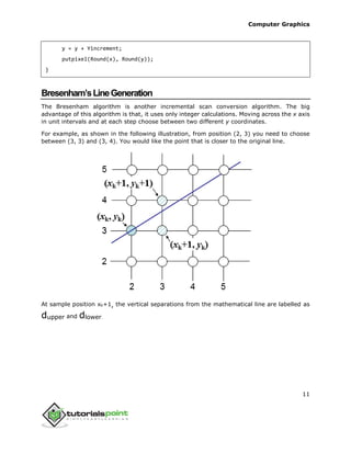 Computer graphics tutorial | PDF