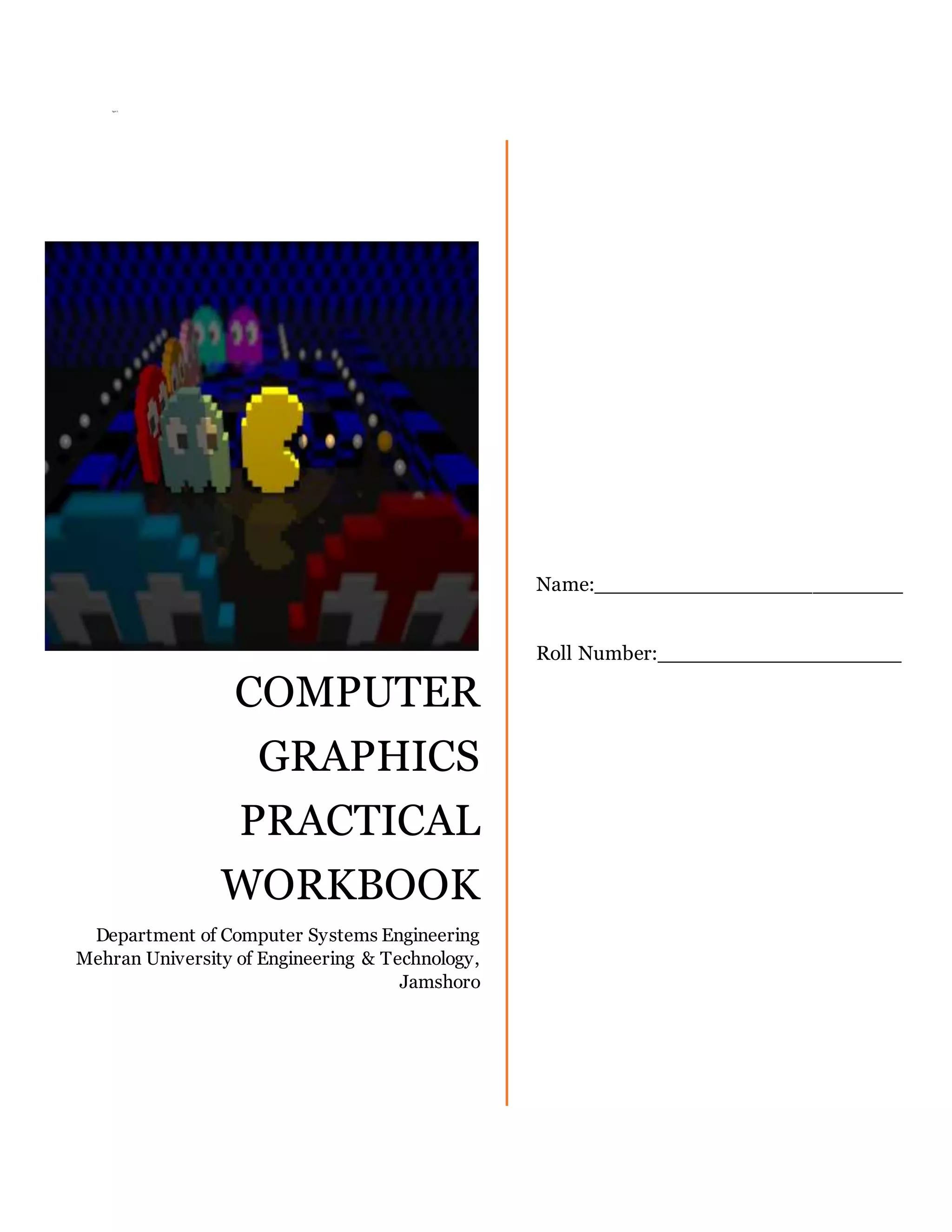 Computer graphics workbook | DOCX