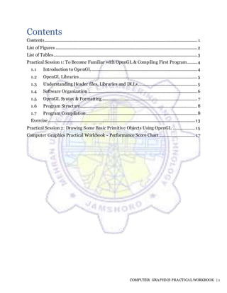 Computer graphics workbook | PDF