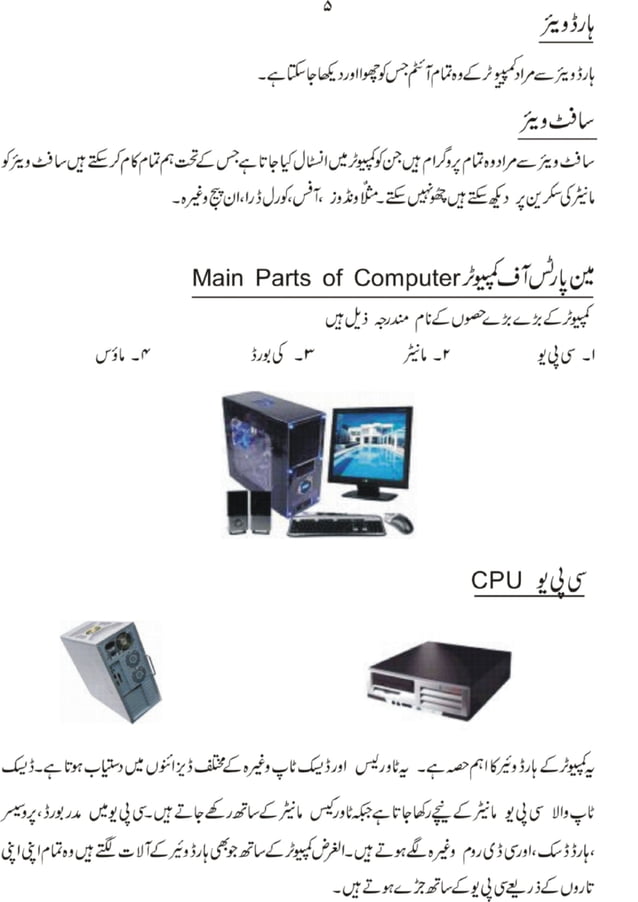 Computer guide book (urdu) | PDF