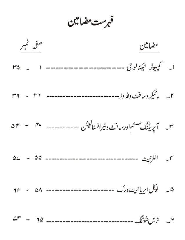 Computer Guide Book (urdu) .pdf | Computing | Technology & Computing