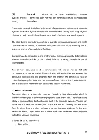 Computer handout | DOC
