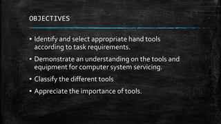 Computer Hand Tools_Presentation | PPTX