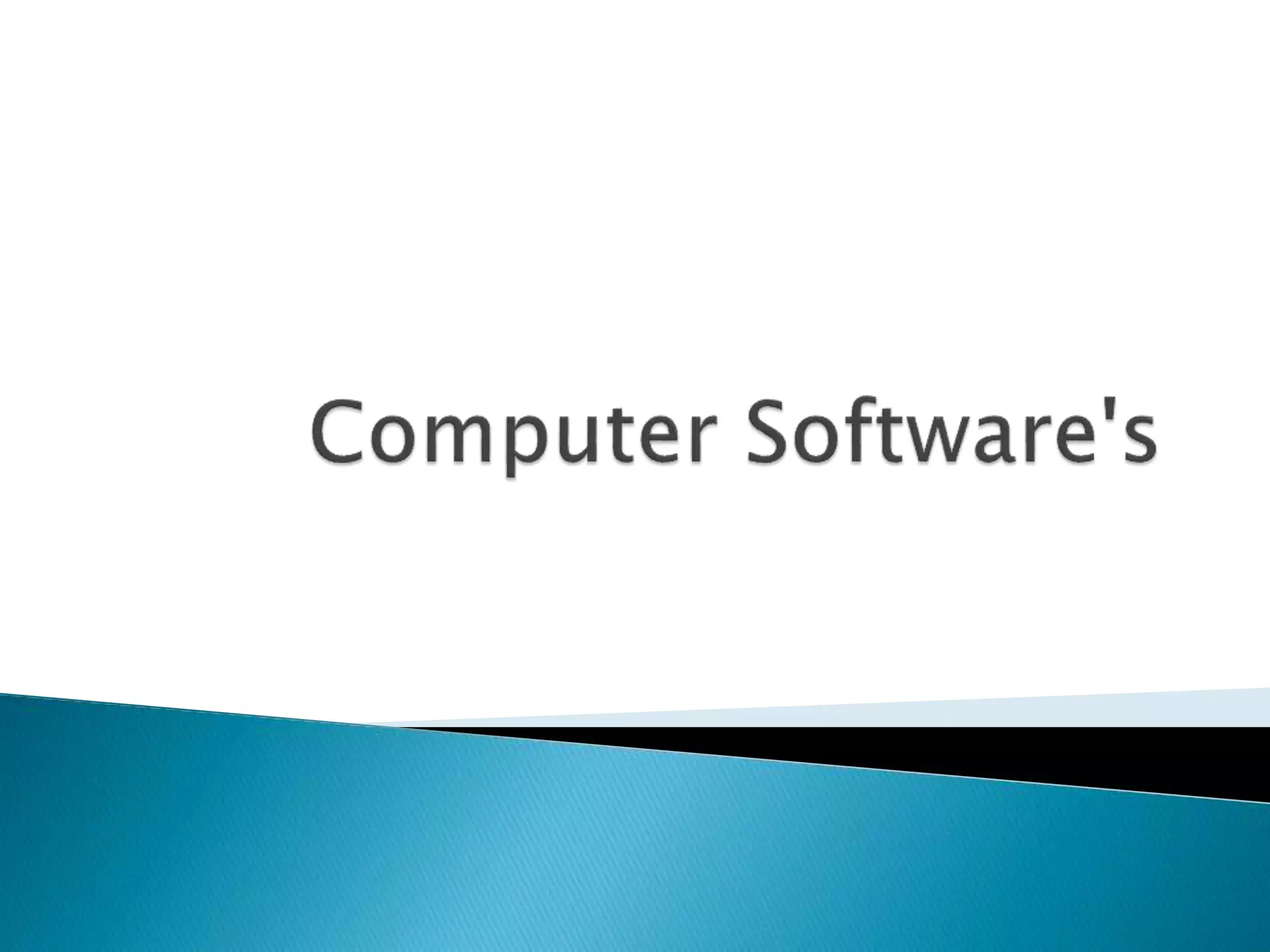 computer hardware & software | PDF | Operating Systems | Computer Software and Applications