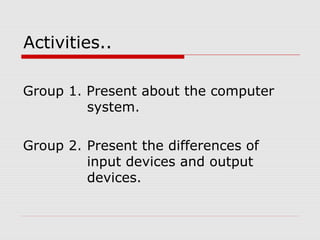 Computer Hardware | PPT