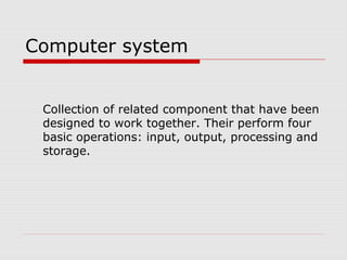 Computer Hardware | PPT