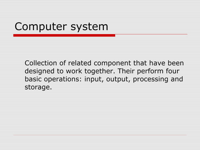 Computer Hardware | PPT