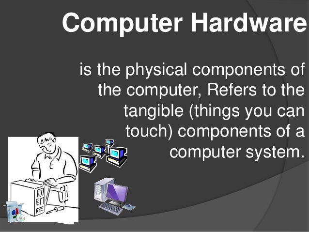 Computer hardware presentation