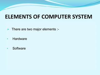 Computer hardware | PPTX | Computer Peripherals | Computing