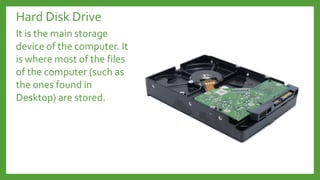 Computer Hardware: Parts & Functions | PPTX