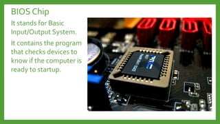 Computer Hardware: Parts & Functions | PPTX