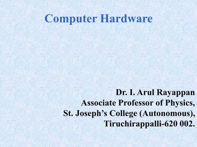 Computer Hardware.ppt
