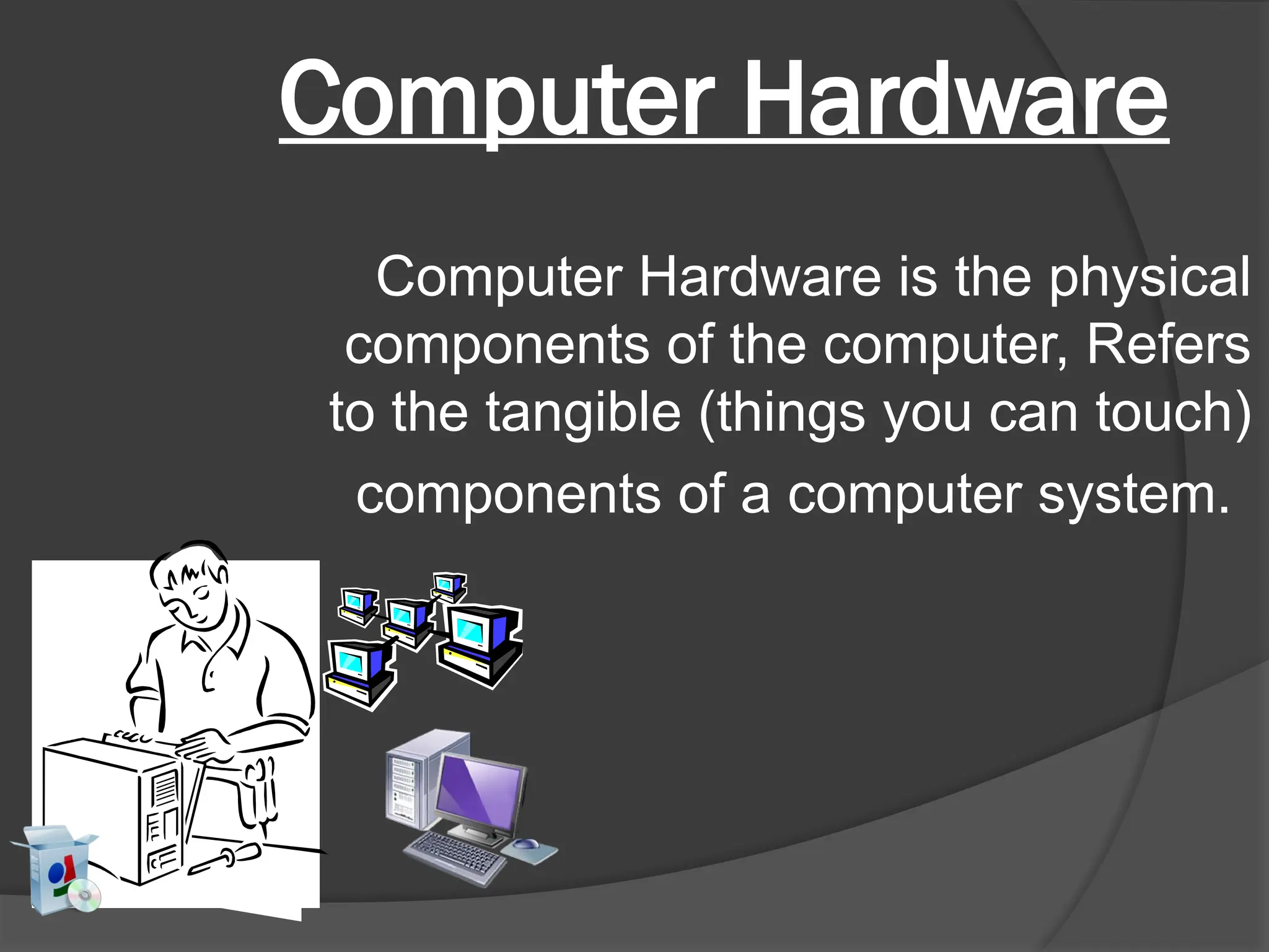 computer hardware presentation with help of image | PPTX