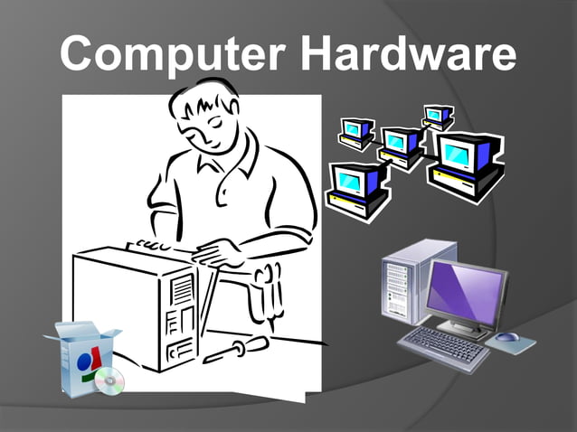 computer hardware presentation with help of image | PPTX | Data Storage and Warehousing | Computing