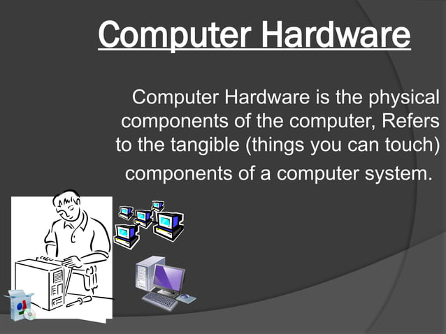 computer hardware presentation with help of image | PPTX | Data Storage ...