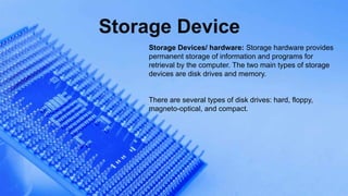 Computer Hardware and its classification .pptx