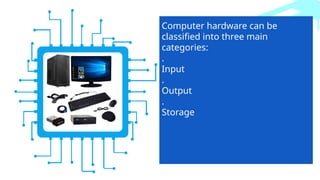 Computer Hardware and its classification .pptx