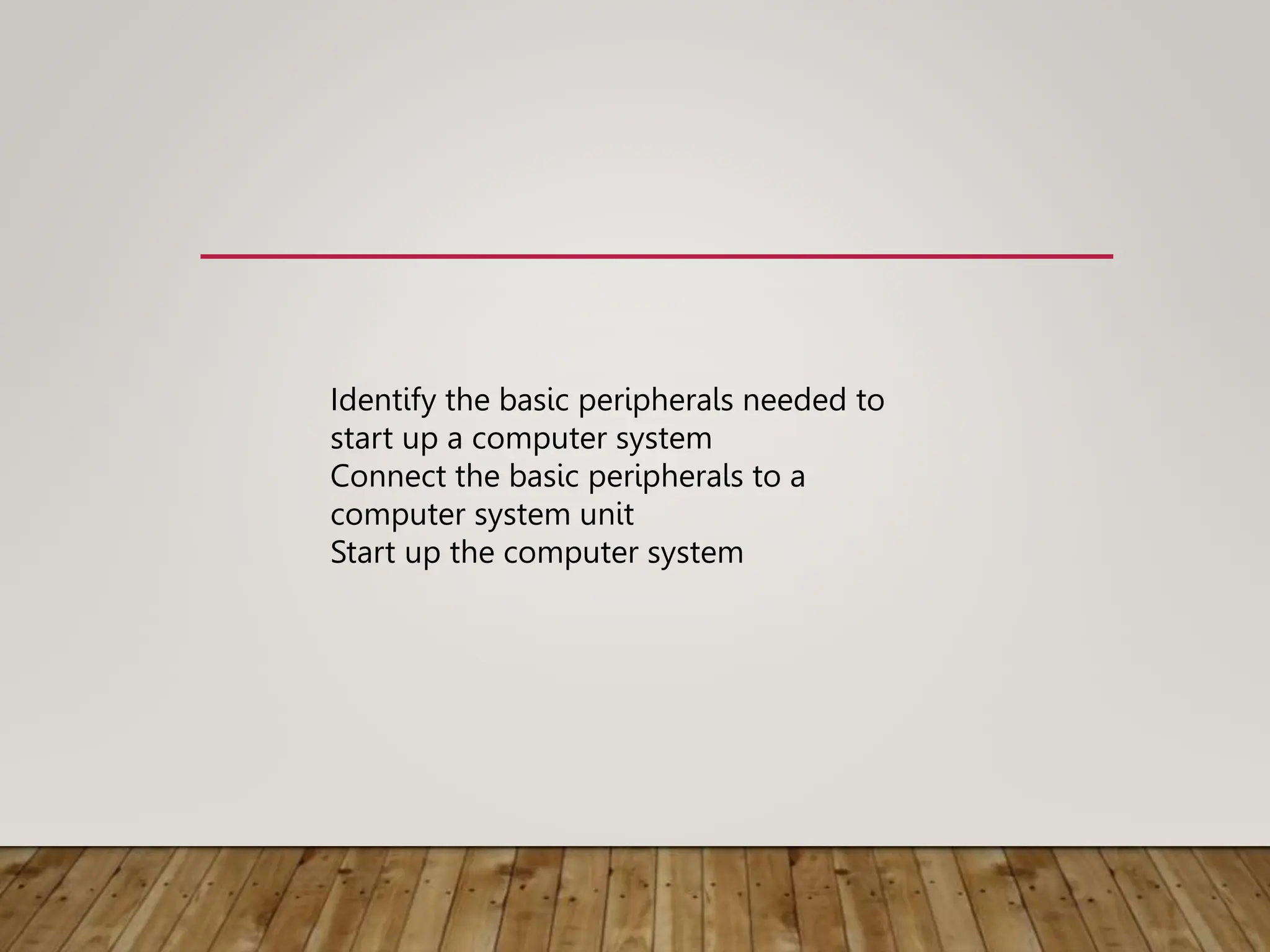 computer hardware power point presentation | PPT