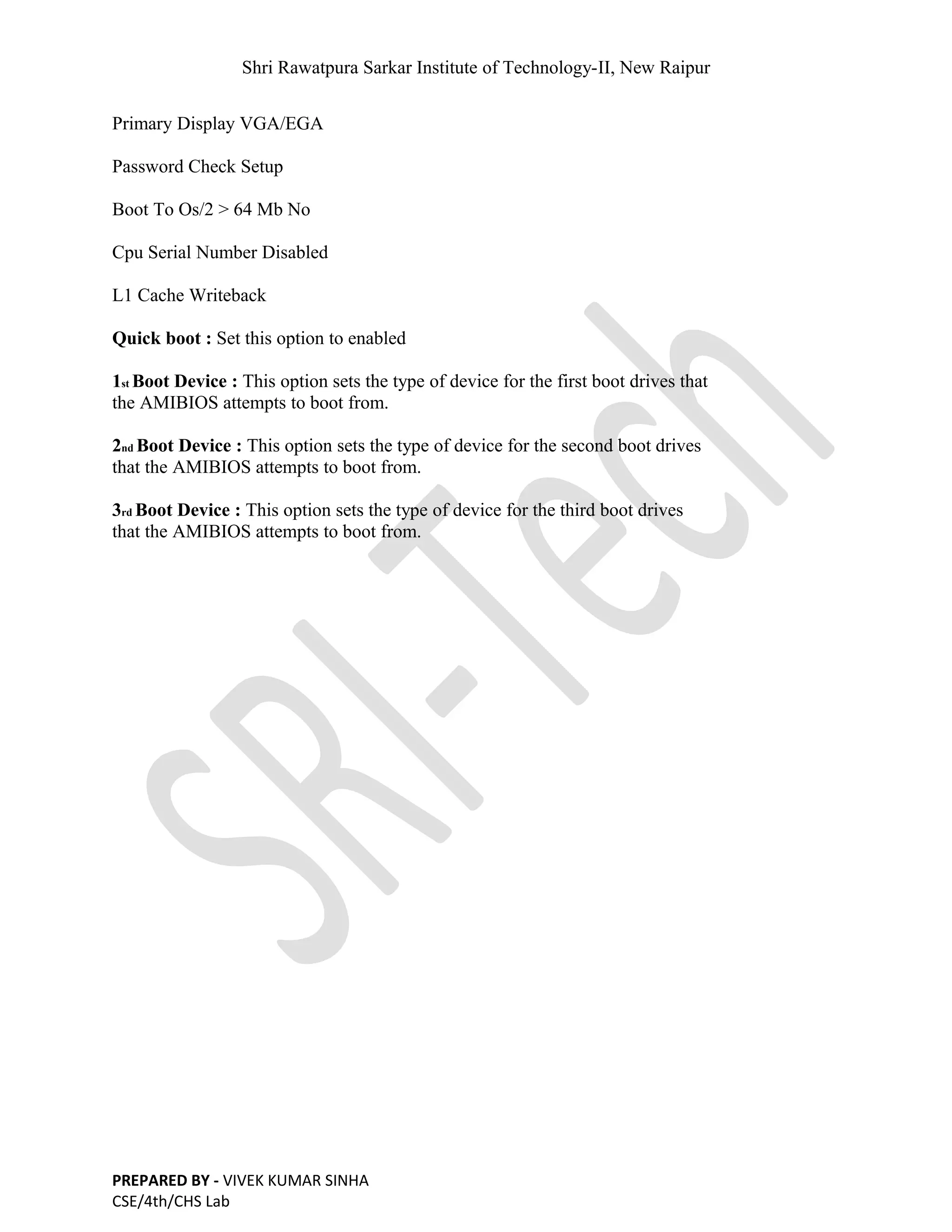 Computer Hardware And Simulation Lab Manual Doc Computer Peripherals Computing