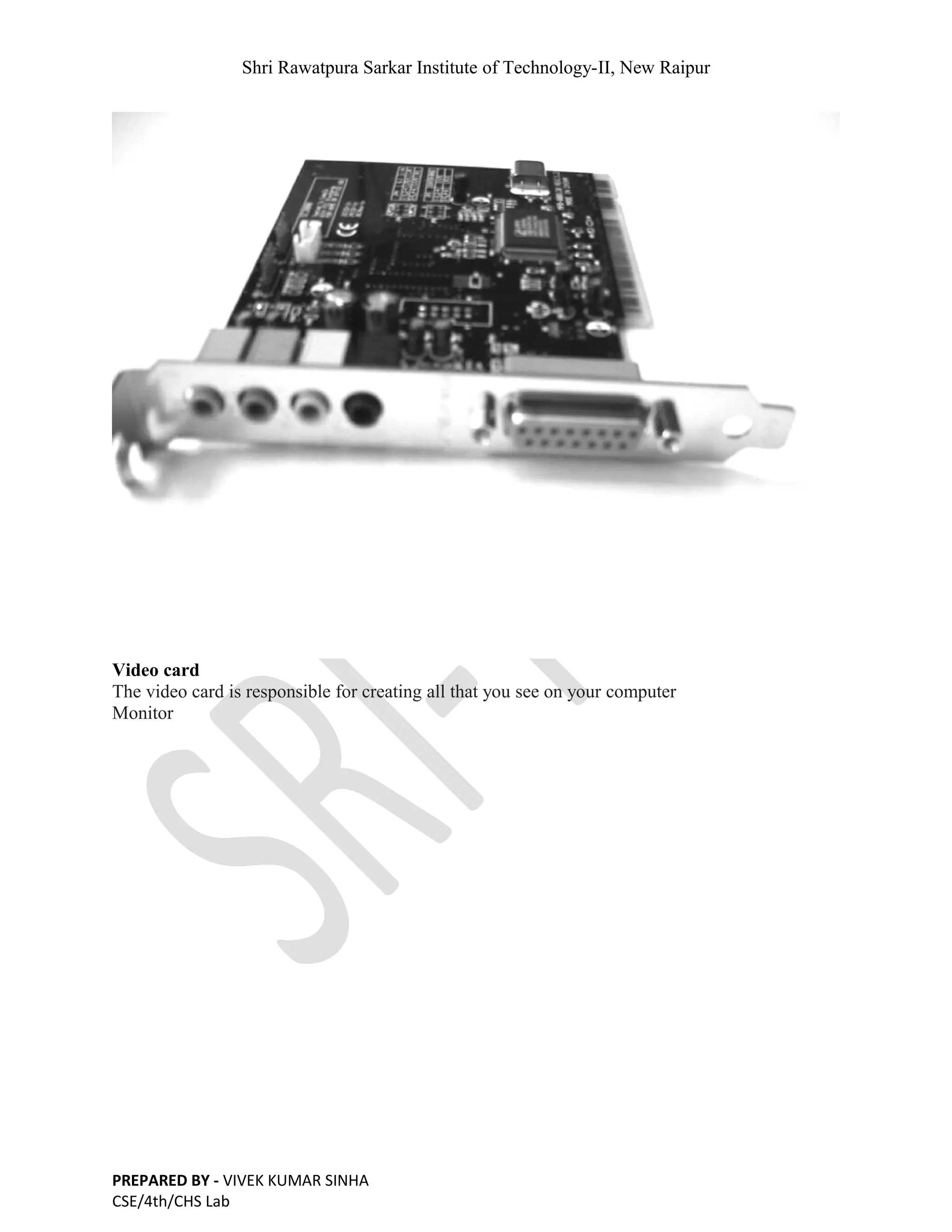 Computer Hardware And Simulation Lab Manual Doc Computer Peripherals Computing