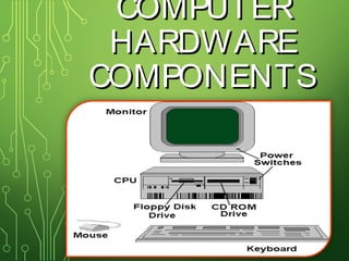 Computer hardware component Created by king parmeshwar pawar | PPT