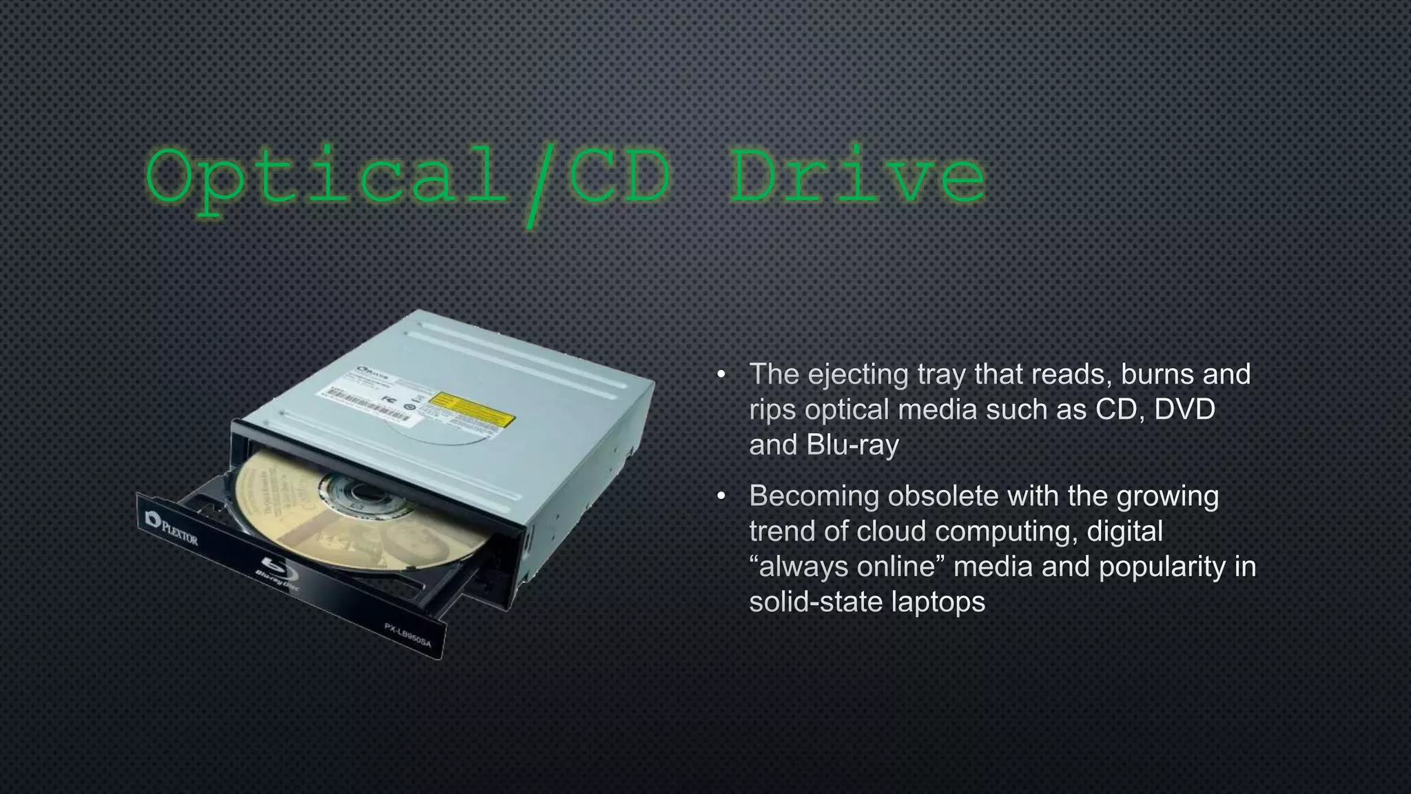 Computer hardware crash course | PPTX | Desktops | Computing