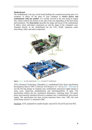 Computer Hardware_ Hardware Components and Internal PC Connection.pdf