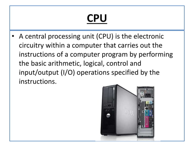 Computer hardware intro | PPTX