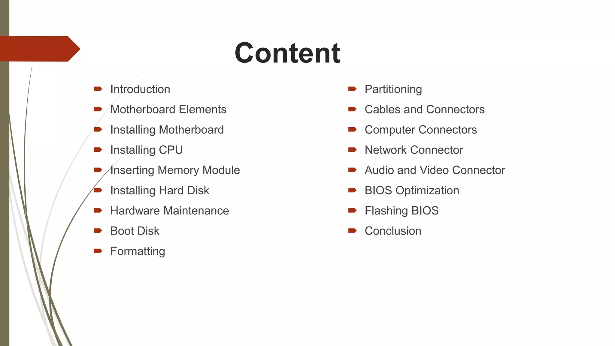 Computer hardware and maintenance | PPTX