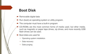 Computer hardware and maintenance | PPTX