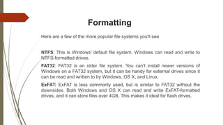 Computer hardware and maintenance | PPTX
