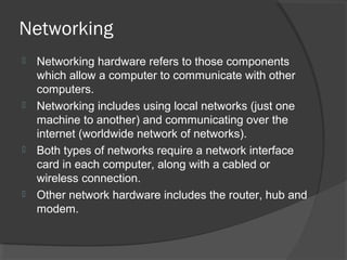 ONTAP - Computer Hardware 2 | PPT