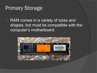 ONTAP - Computer Hardware 2 | PPT