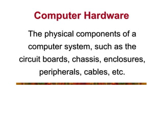 Computer Hardware Parts.ppt