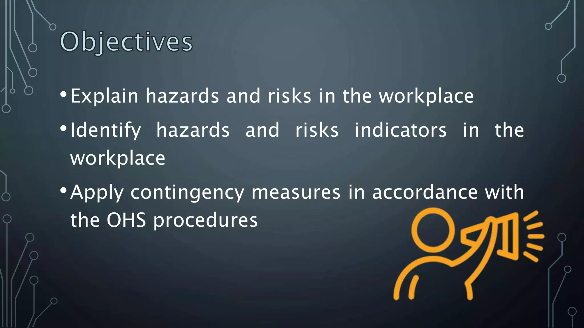 Computer hardware servicing practice occupational health and safety ...