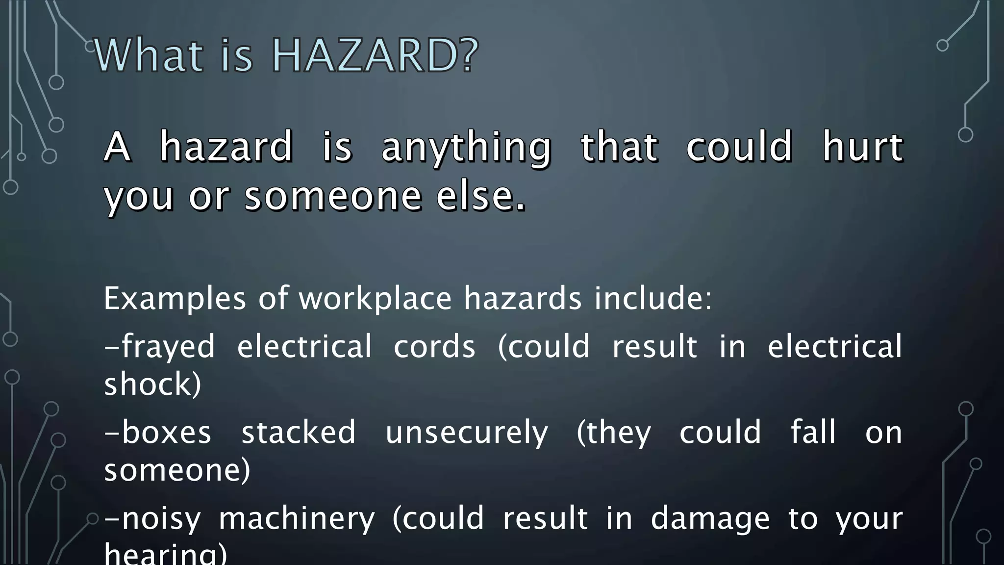 Computer hardware servicing practice occupational health and safety ...