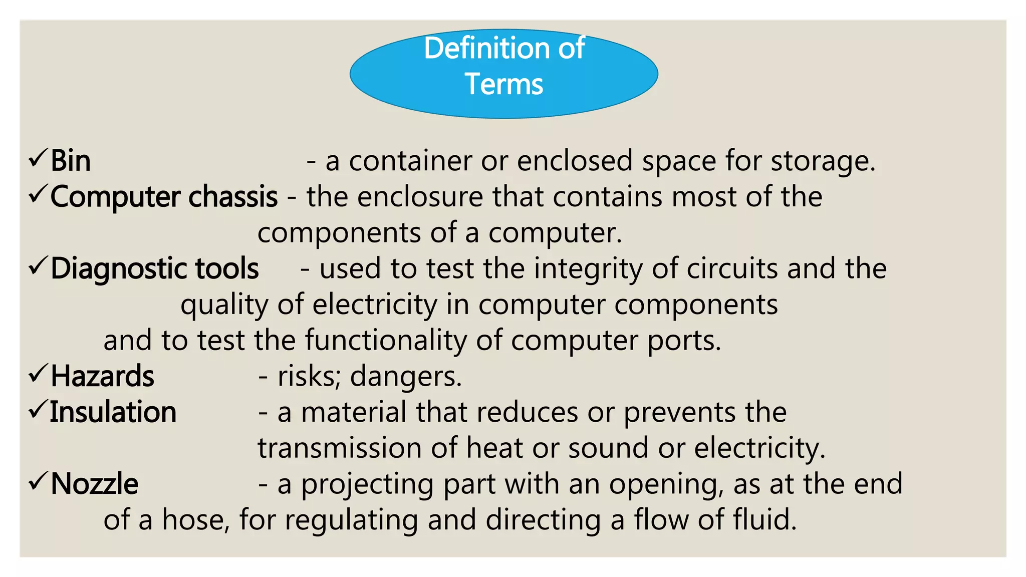 Computer hardware servicing 7 | PPTX