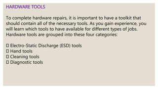 Computer hardware servicing 7 | PPTX | Computer Peripherals | Computing