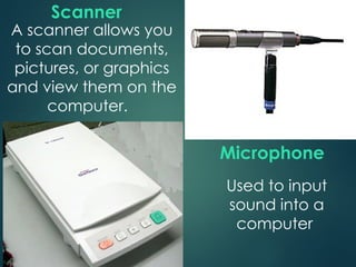 computer hardware system and its components. | PPT