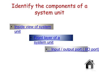 Computer hardware ( system unit) | PPTX