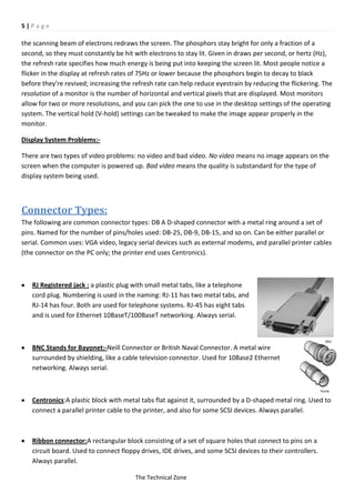Computer harware complete notes | DOCX