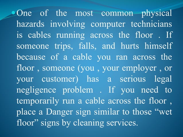 Computer hazard | PPTX | Home Appliances | Home & Garden