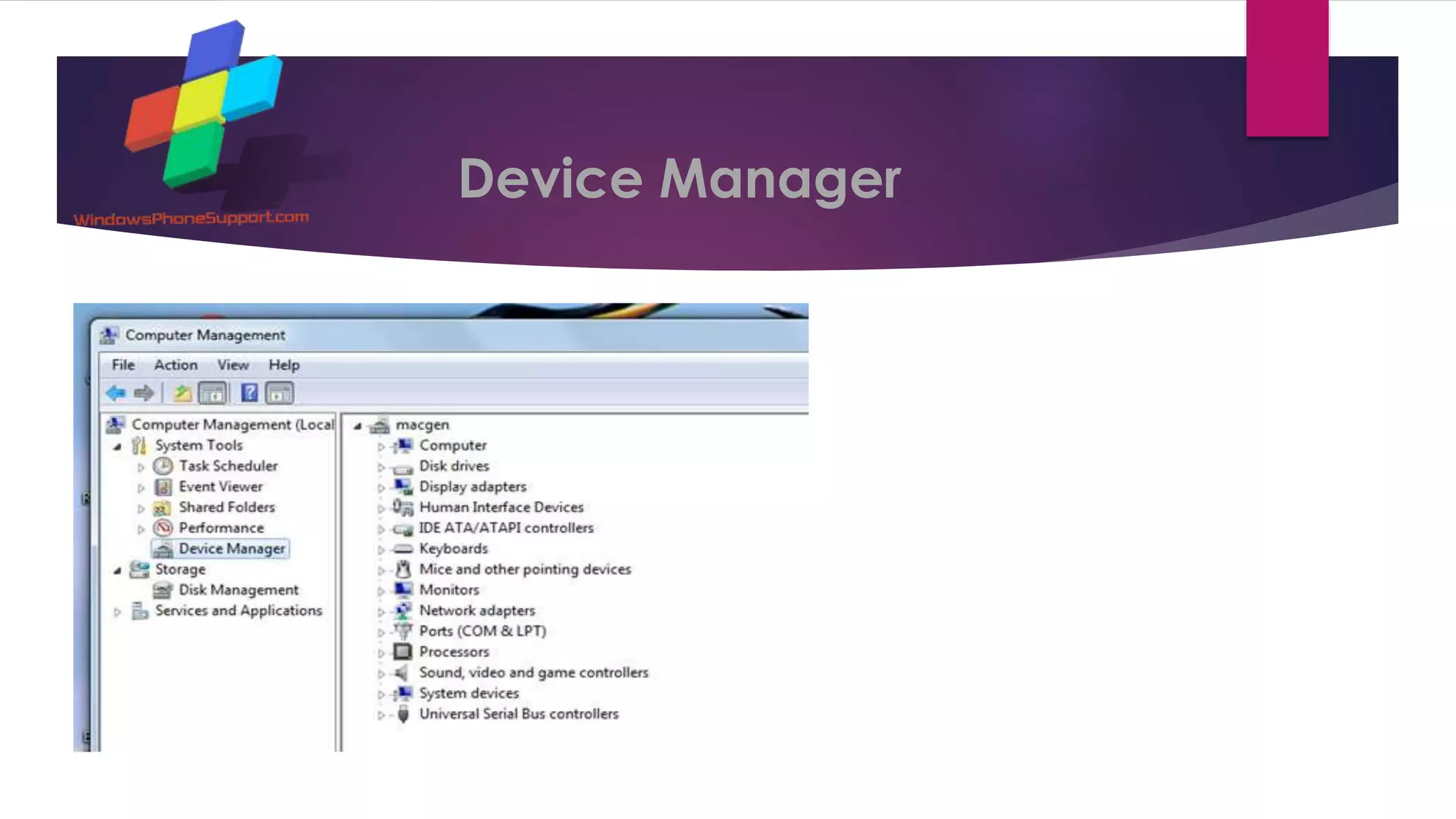 Computer help with device manager | PPTX