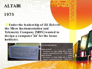 Computer History | PPT